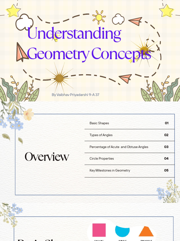 Presentation - Understanding Geometry Concepts | PDF