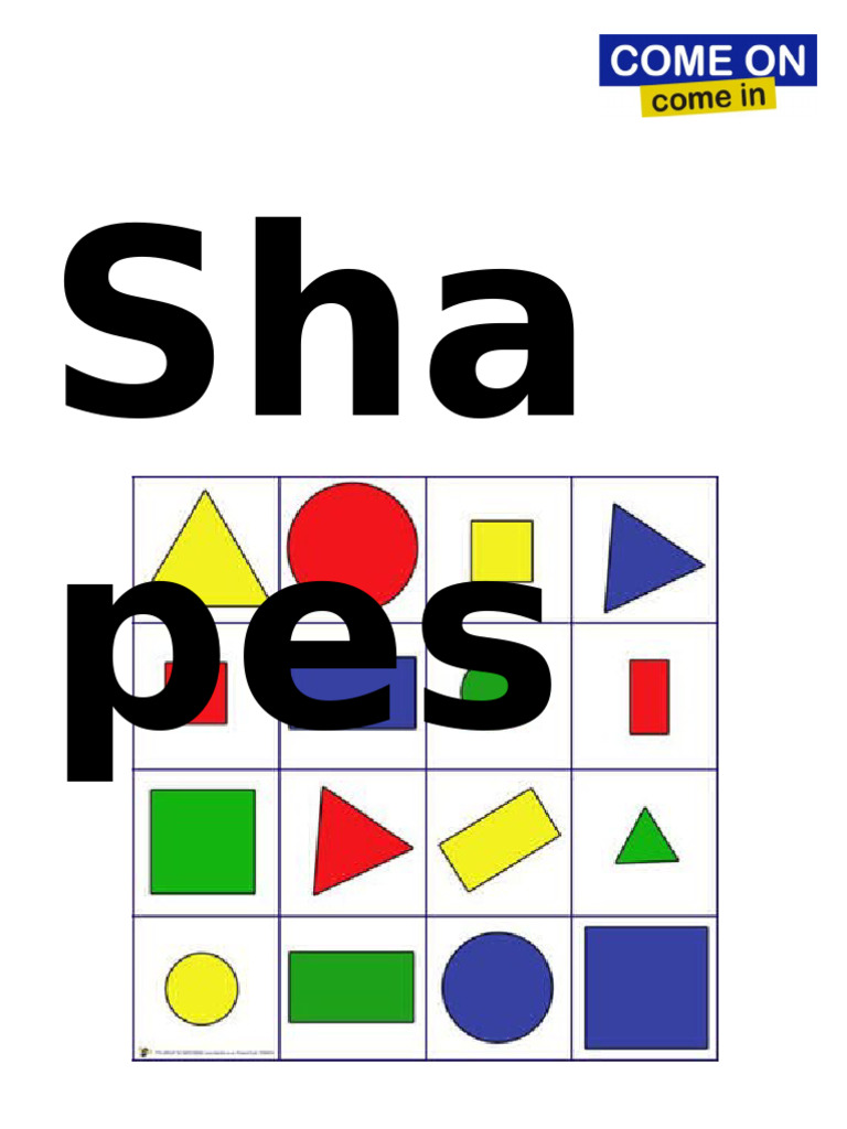 UNIT 3 SHAPES Circle, Triange, Square, Heart, Star | PDF