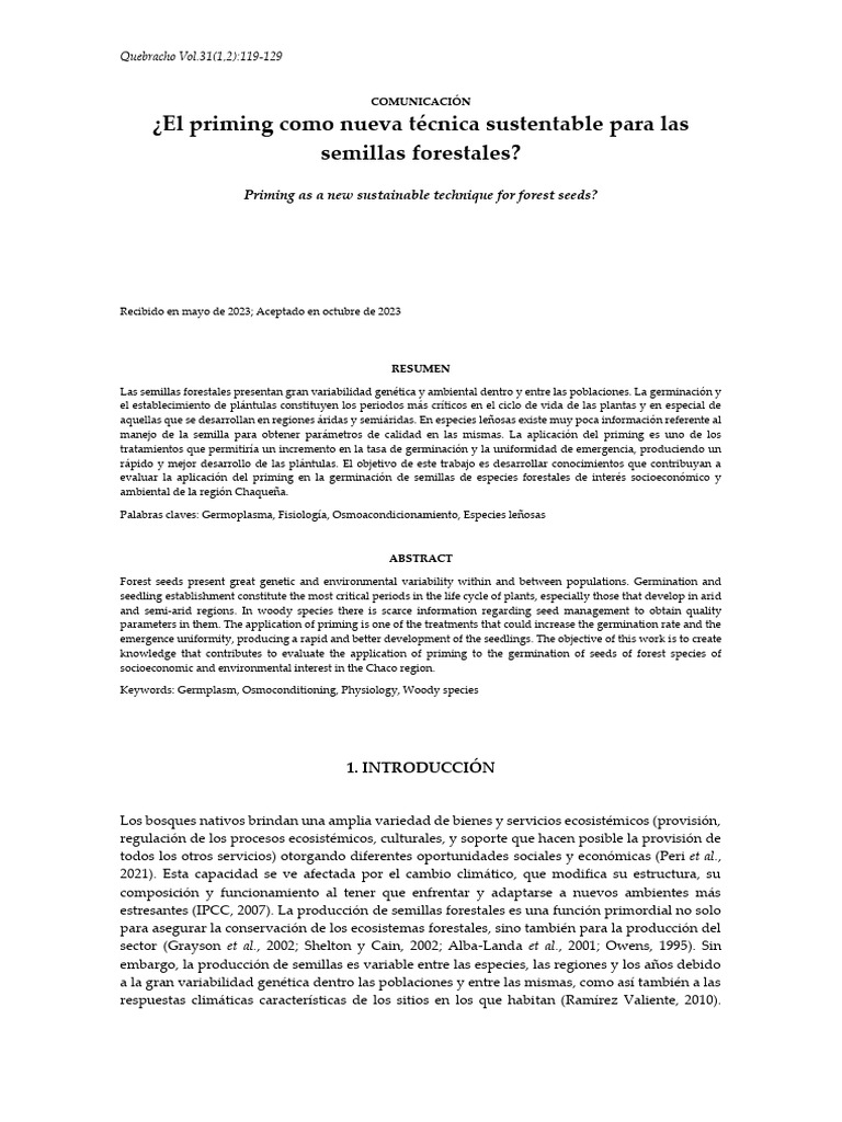 El Priming | PDF | Agua | Paraguay