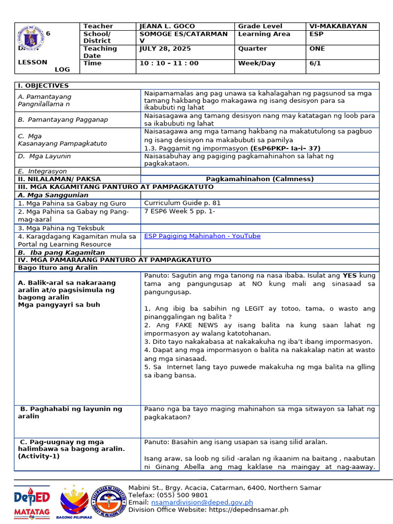 Dlp-Original Format Filipino | PDF