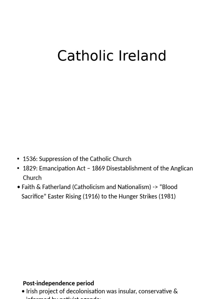 Catholic Ireland | PDF | Catholic Church | Ireland