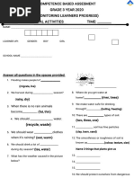 Grade 1 Environmental Activities | PDF