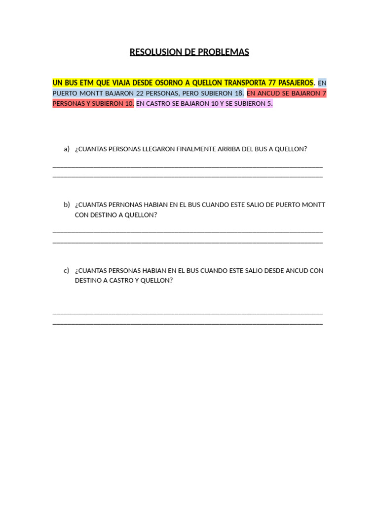 Resolusion de Problemas 2 | PDF