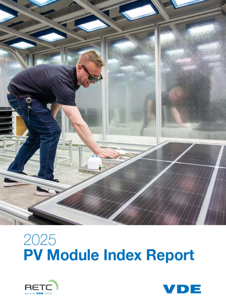 RETC 2025 PV Module Index Report | PDF | Solar Panel | Hail