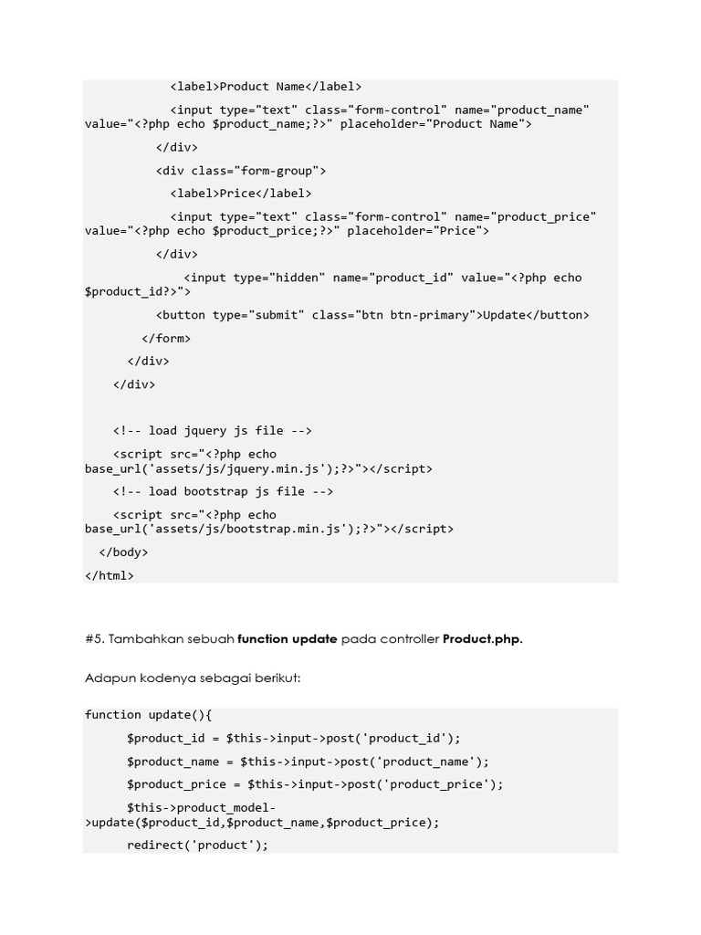 Tutorial Codeigniter Untuk Pemula Pages 57 | PDF