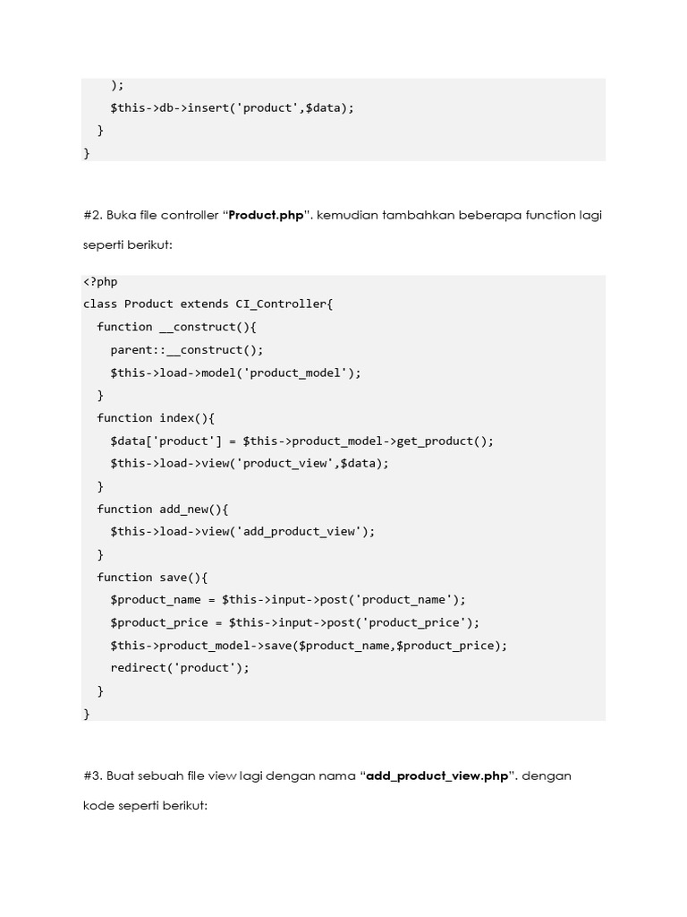 Tutorial Codeigniter Untuk Pemula Pages 45 | PDF