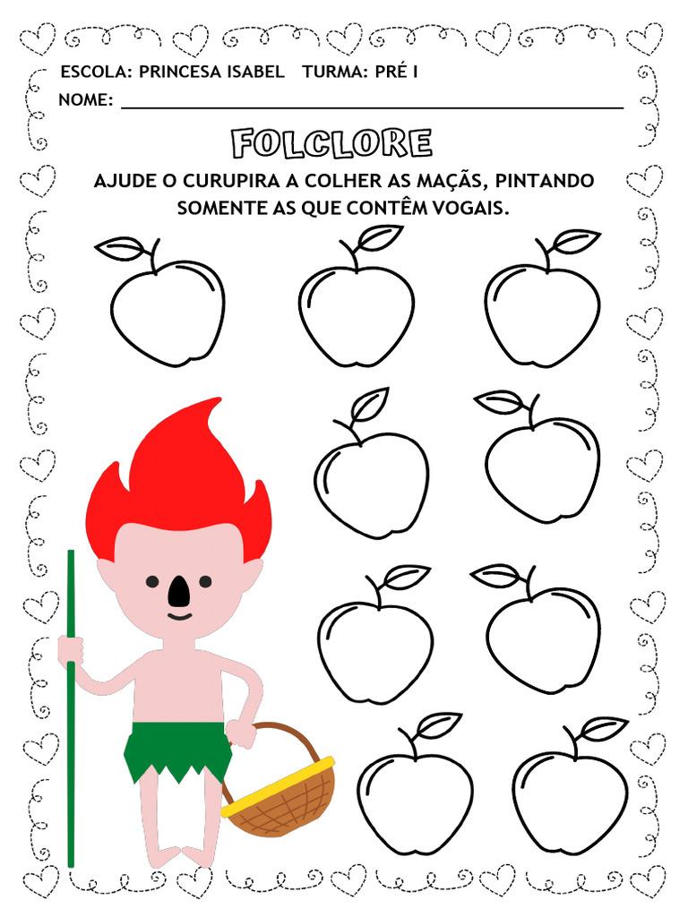 ATIVIDADES FOLCLORE | PDF