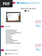 Inspera Exam Portal Guidelines for DSV | PDF