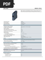 SK1-11 Signal Contact Overview | PDF | Switch | Voltage