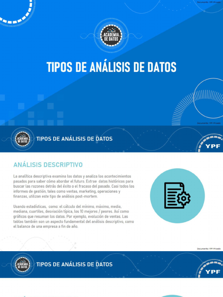 Tipos de Análisis de Datos | PDF