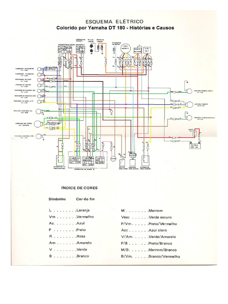 Esquema Eletrico DT180 | PDF