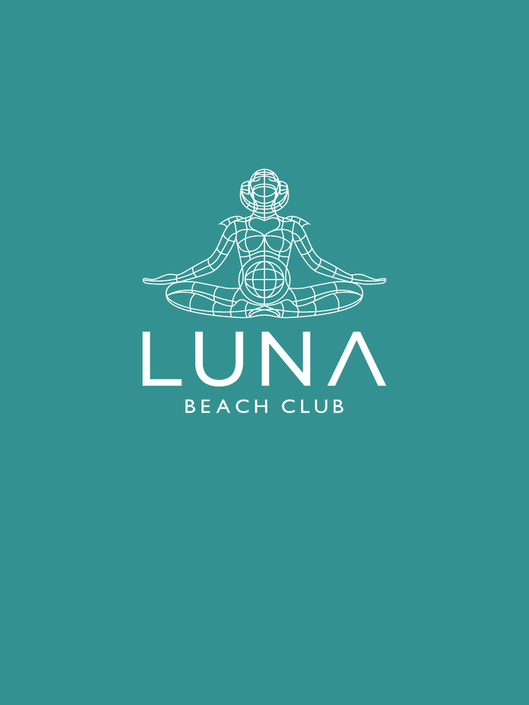 Luna Beach Club Drinks Menu | PDF | Hamburgers | Champagne