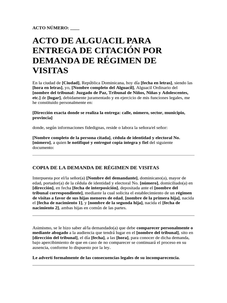 Acto Alguacil | PDF