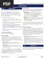 Kennings Definition + Examples | PDF | Poetry | Linguistics