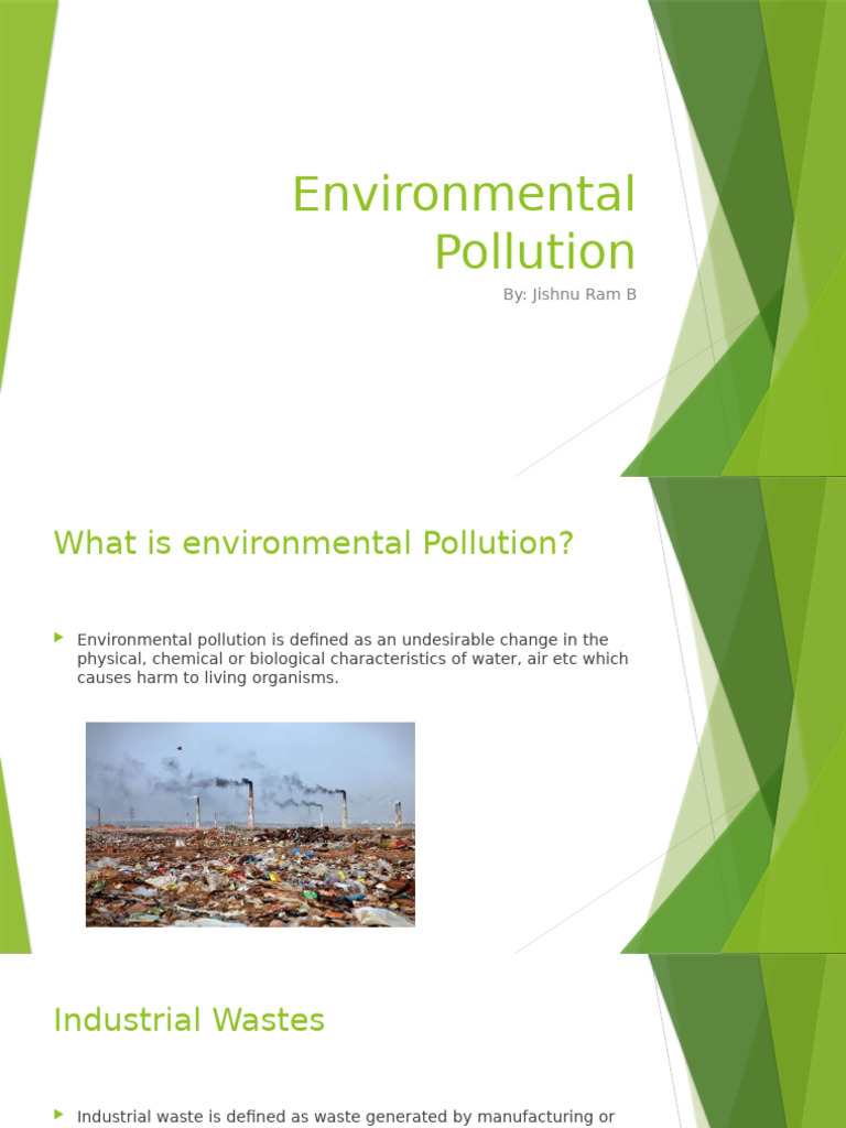 Environmental Pollution | PDF