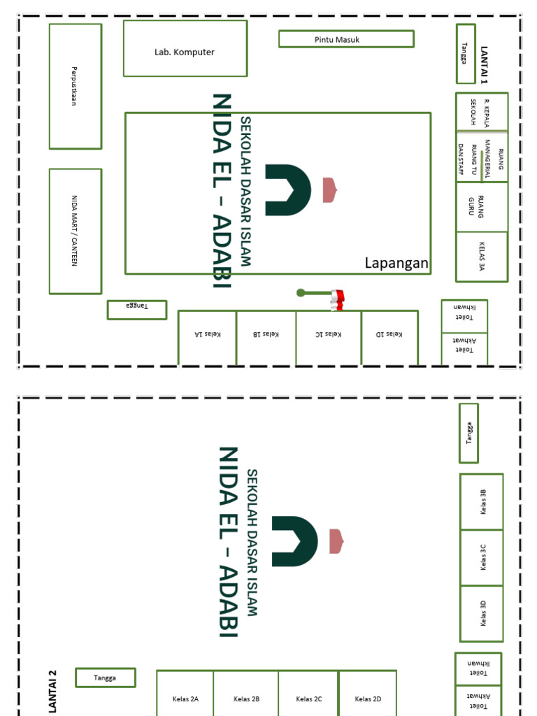 Denah Lokasi Sd Islam Nida El-Adabi | PDF