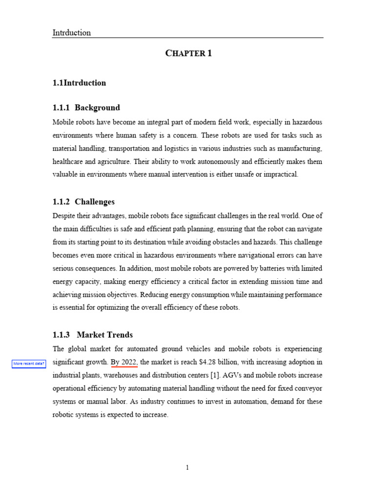 Mobile Robot Path Planning Challenges | PDF | Mathematical Optimization ...