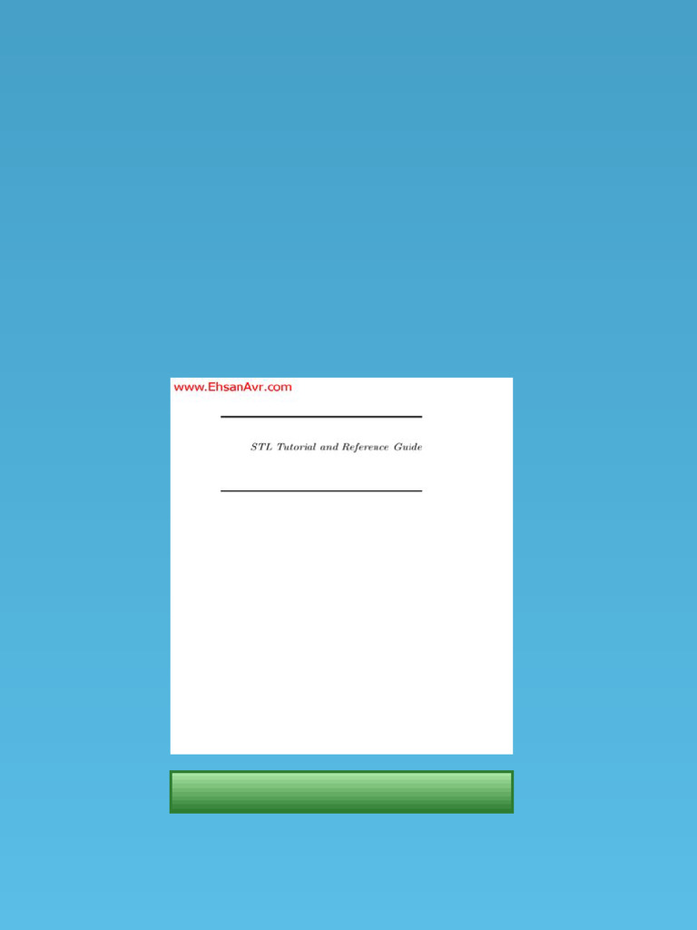 (Ebook) STL Tutorial and Reference Guide: C++ Programming With The ...