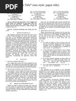 IEEE - Conference Template A4 | PDF | International System Of Units ...