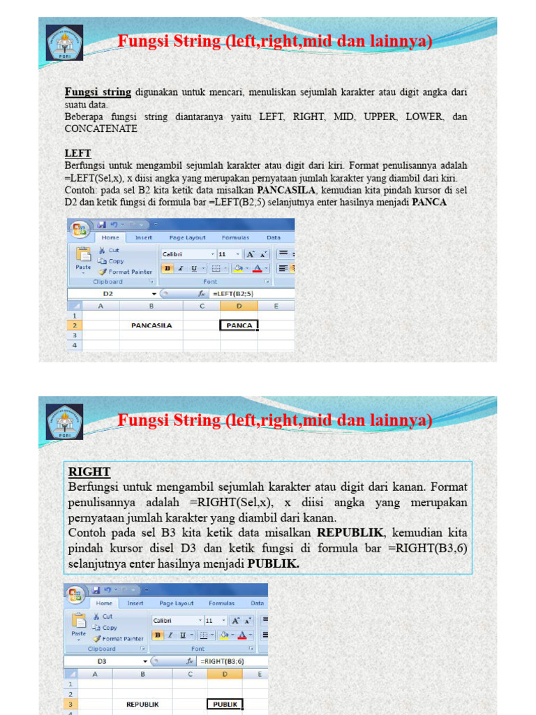 SESI 12_Fungsi String | PDF