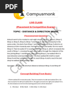 Direction-Based Reasoning Questions | PDF | Teaching Mathematics