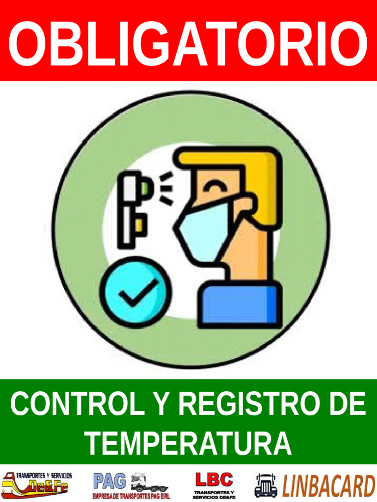 Letrero Control de Temperatura | PDF