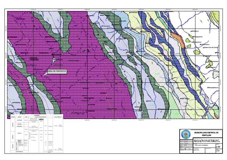 Mapa Geológico Regional | PDF