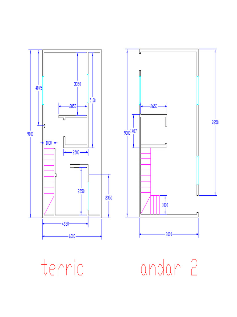 Planta Csa Sobrado - Modelo - pdf3 | PDF