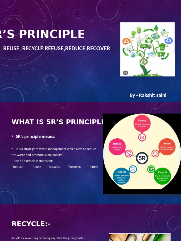 5R's Principle | PDF