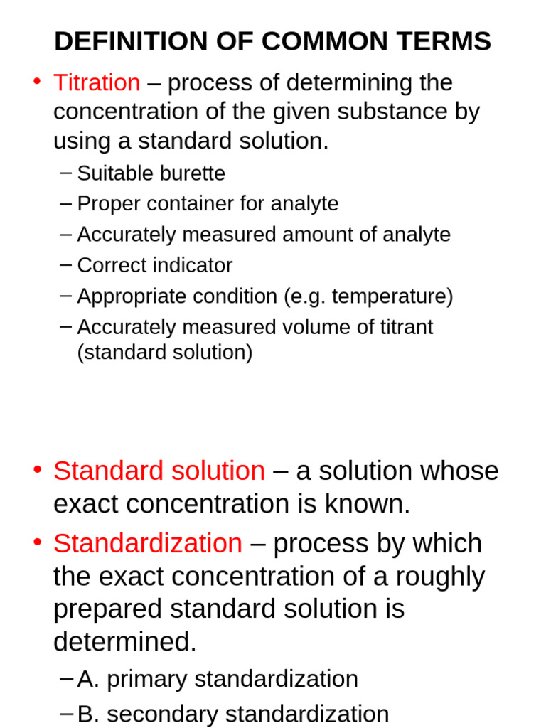 Volumetric Method 2 | PDF | Titration | Chemistry