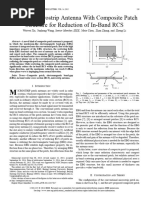 CST Patch Antenna Example | PDF