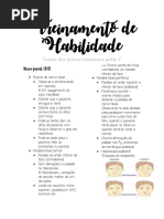 Testes de Coordenação Neurológica | PDF | Cerebelo | Cérebro