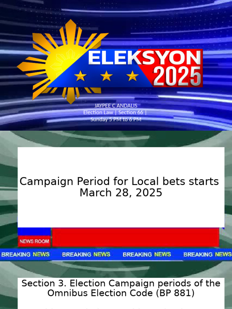Election Law - Election News Report | PDF
