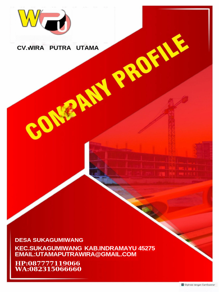 Profil Perusahaan CV Wira Putra Utama | PDF