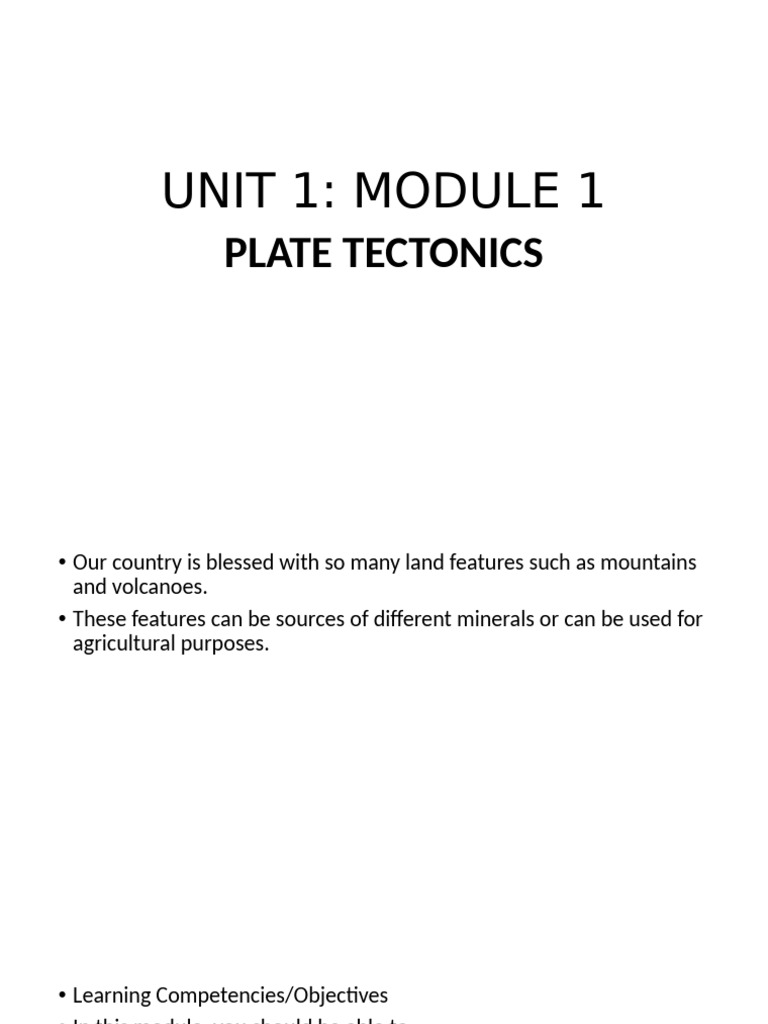 Understanding Plate Tectonics Basics | PDF | Plate Tectonics | Crust ...