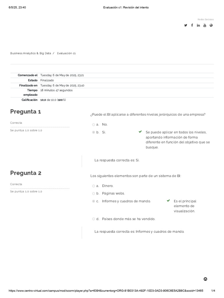 CUA-E-BABD - La Transformación Digital y La IV Revolución Industrial Ev C1 | PDF | Big Data ...