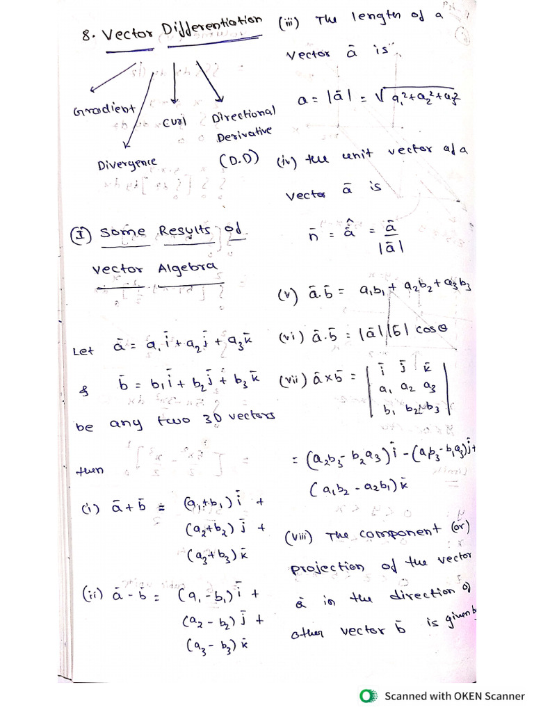 Vector Calculus | PDF