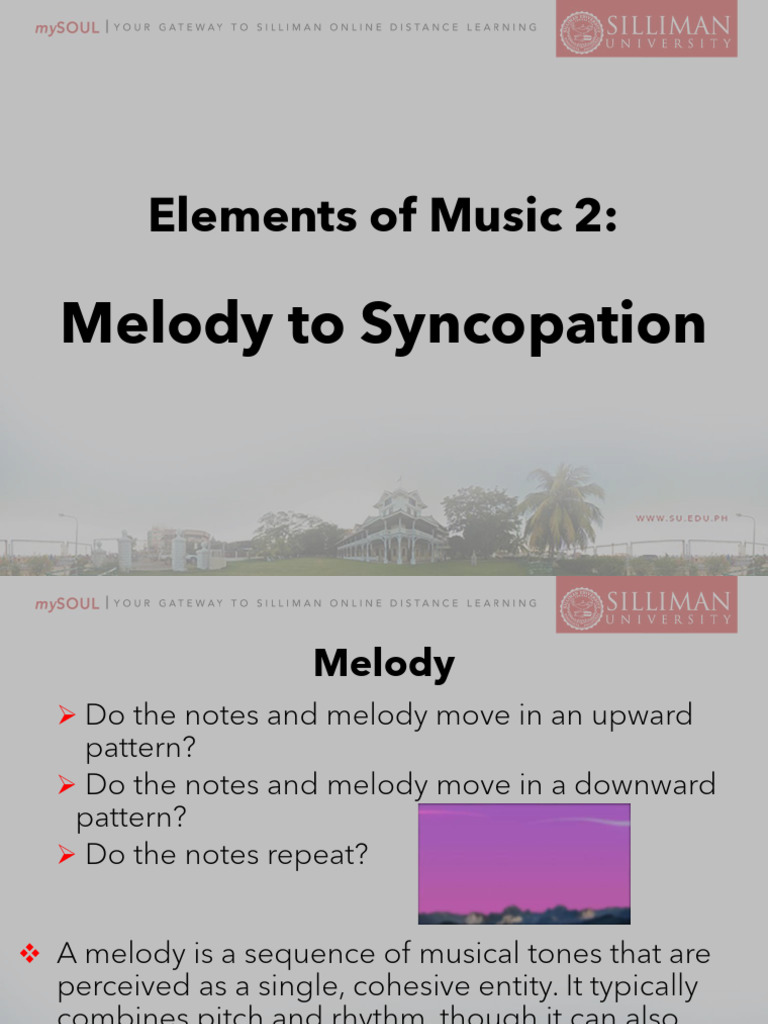 GE 6 - Music Appreciation (Elements of Music 2) | PDF | Harmony | Clef