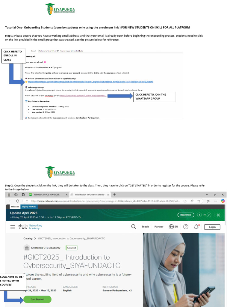 SOS-ICT Onboarding Guide for Students | PDF | Computer Security | Security
