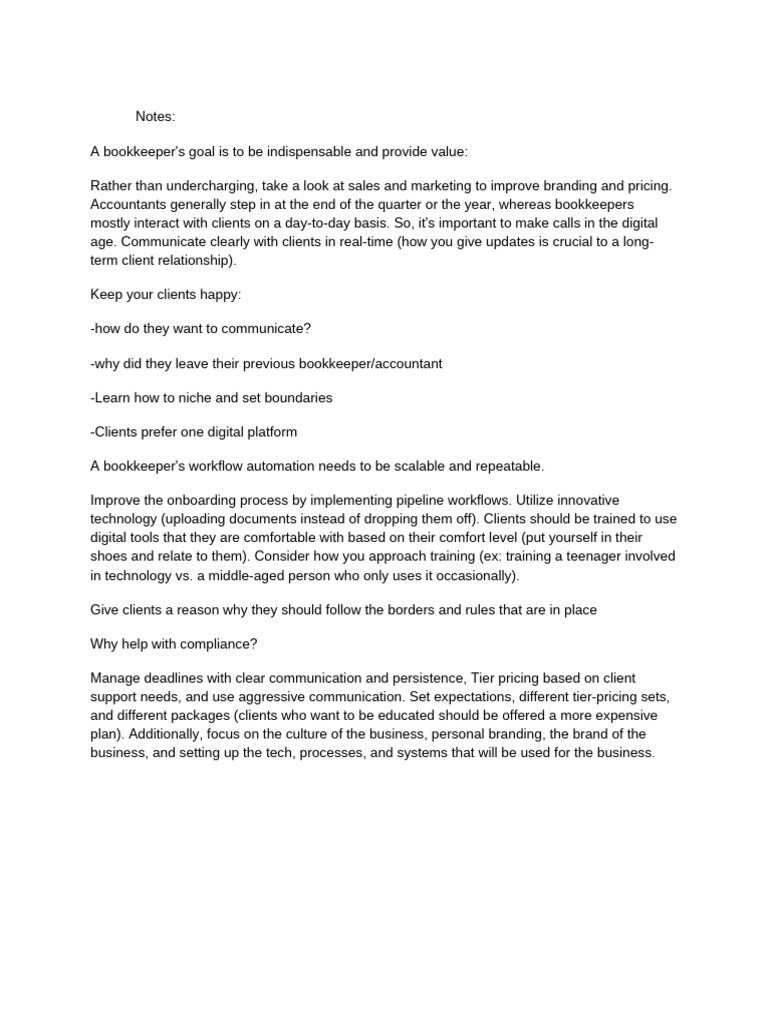 Webinar Notes | PDF