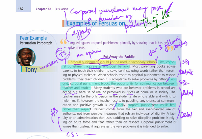 Corporal Punishment - Paragraph Structure - 250727 - 220028 | PDF