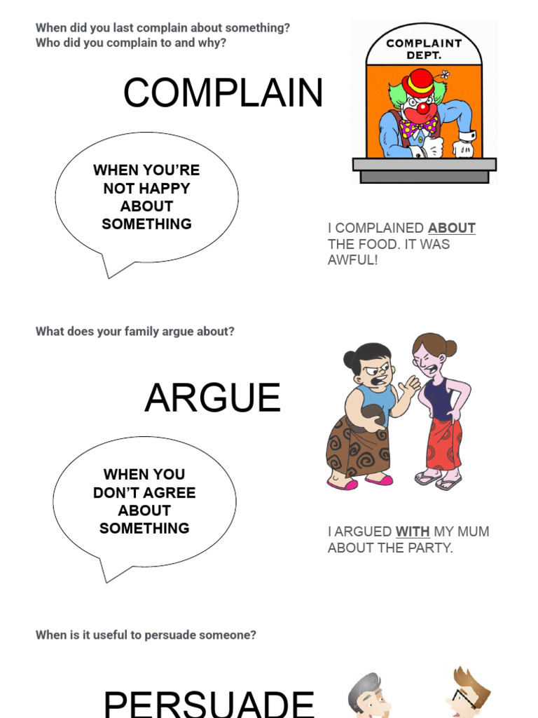 Verbs of Communication | PDF