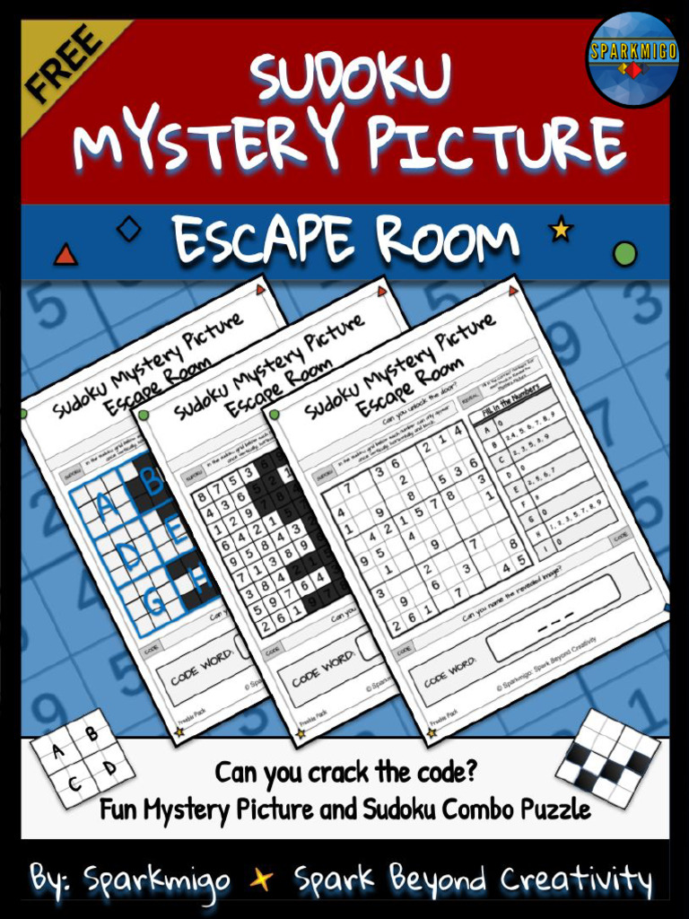 Sudoku Mystery Picture Escape Room | PDF