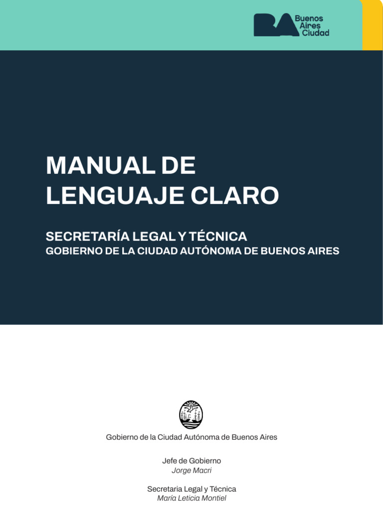 Manual de Lenguaje Claro 2024 | PDF | Lenguaje simple | Inclusión ...