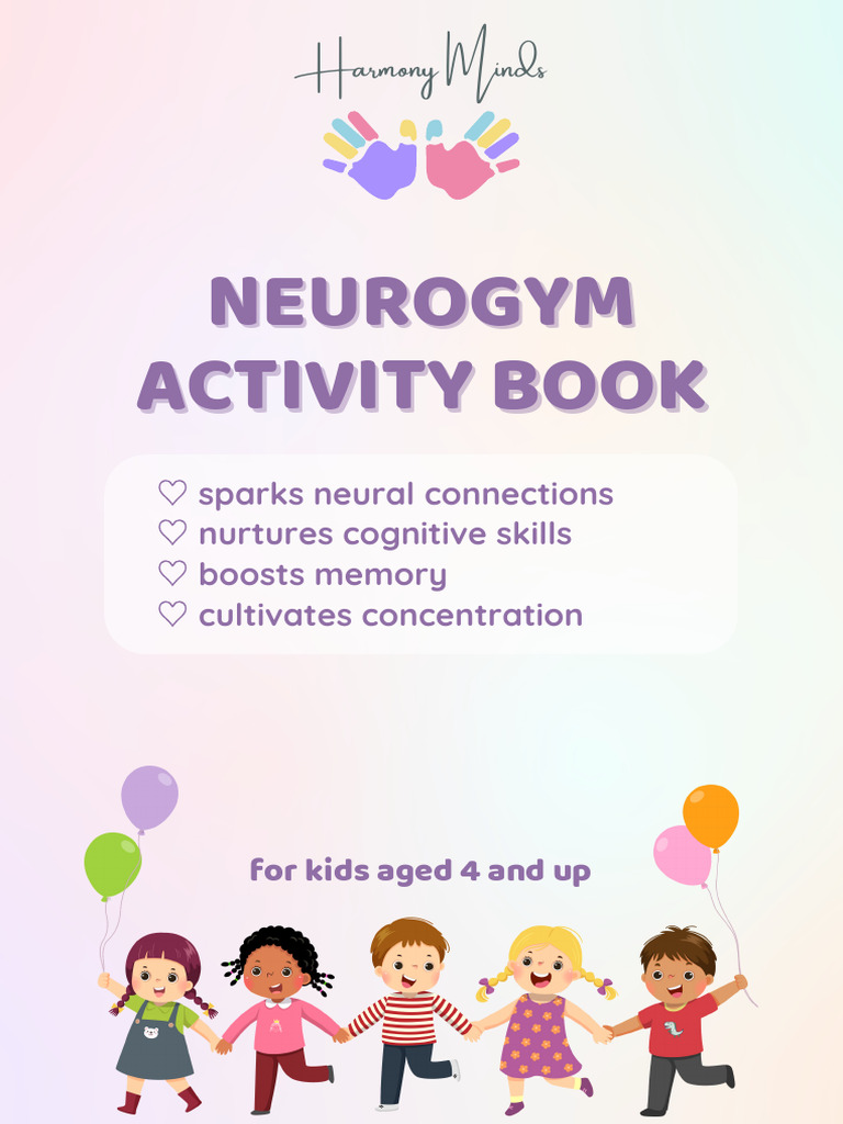 Neurogym Activity Book for Kids | PDF | Neuroscience | Cognitive Science