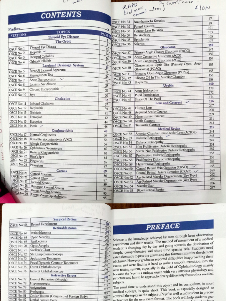 100 Scenerios Eye. Part 1 | PDF