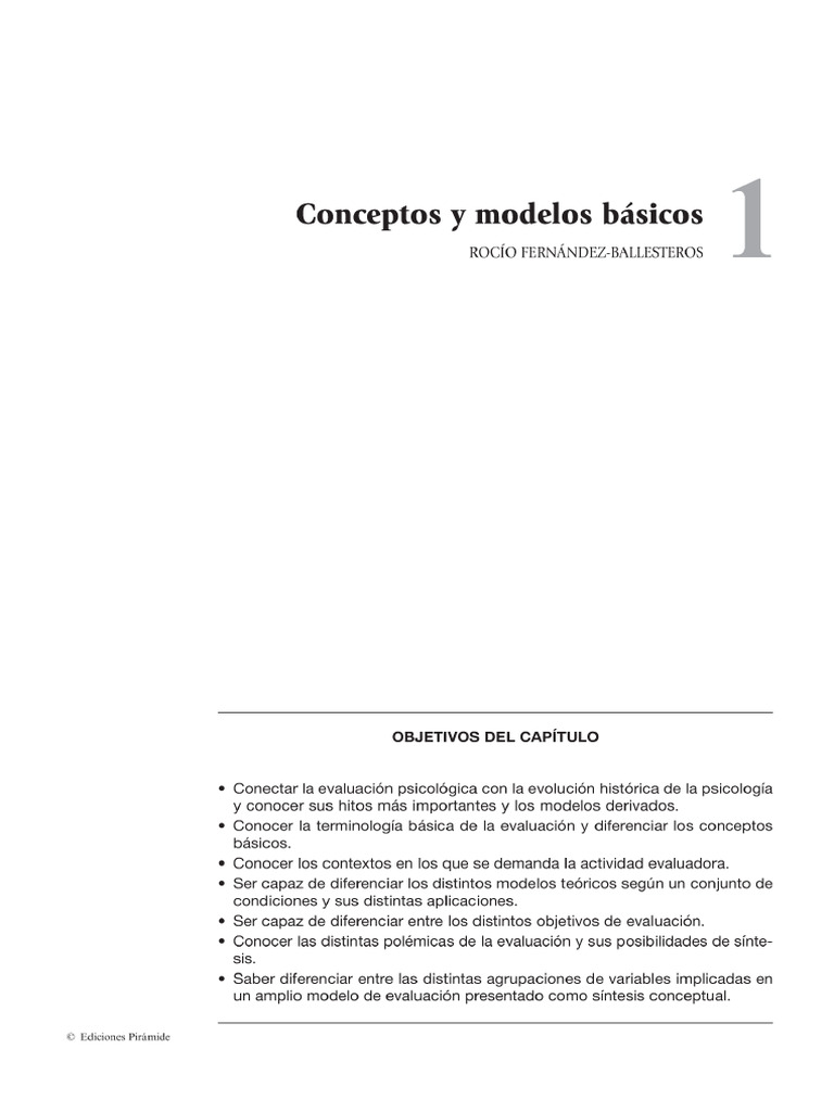 Concepto y Modelos Basicos | PDF