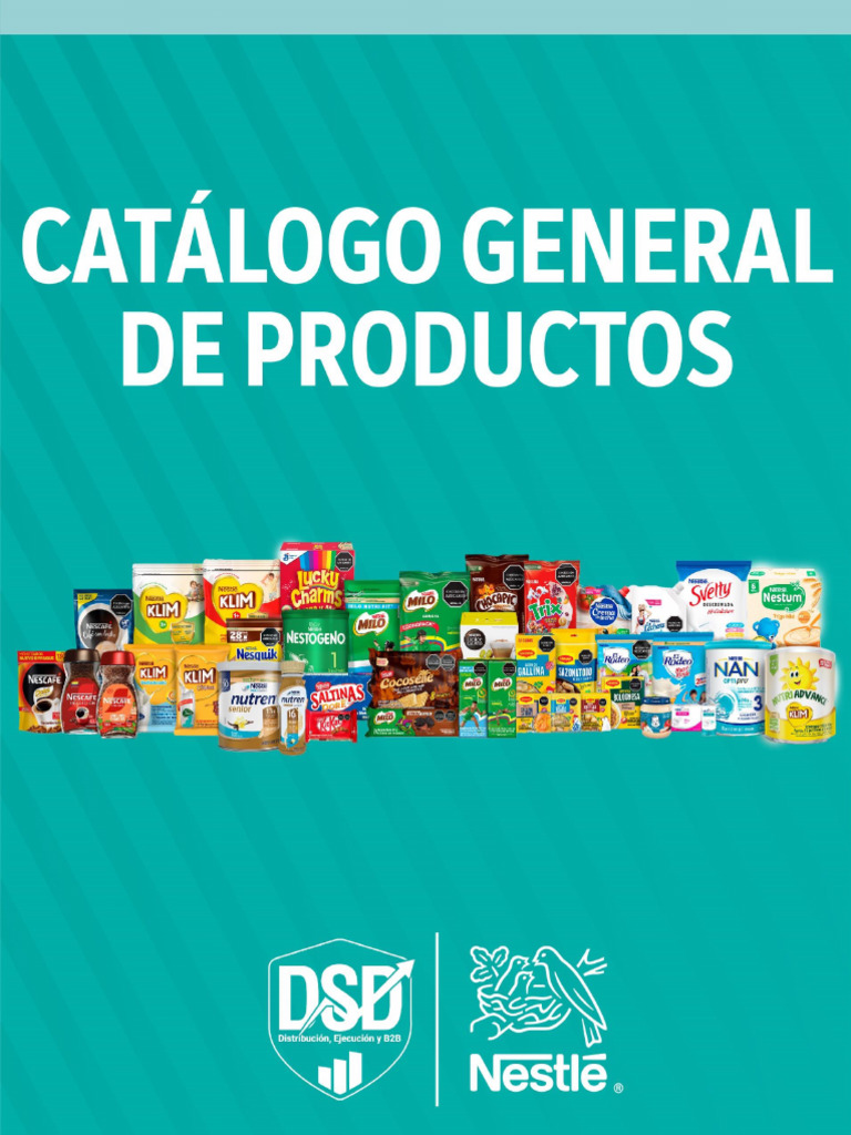 Catálogo General de Productos DSD | PDF | Sopa | Amamantamiento