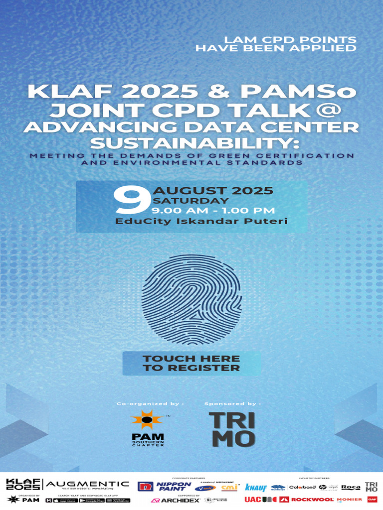 Klaf 2025 & Pamso Joint CPD Talk E-Card | PDF