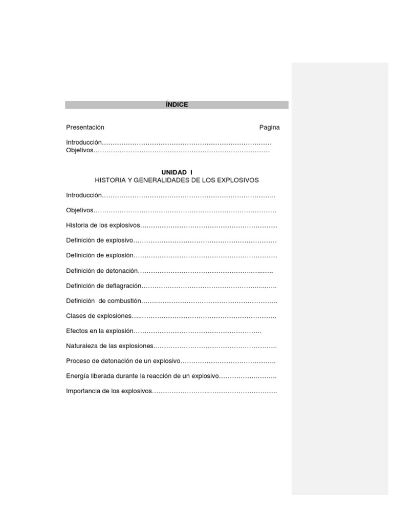 Explosivos I | PDF | Material explosivo | Pólvora